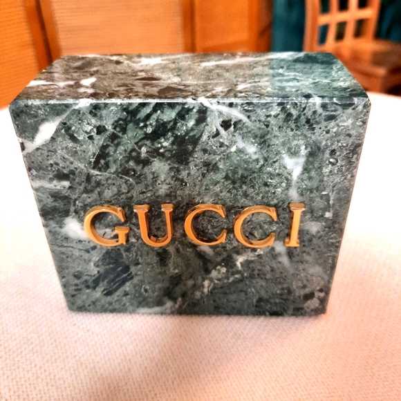 Gucci | Other | Gucci Marble Display Piece | Poshmark